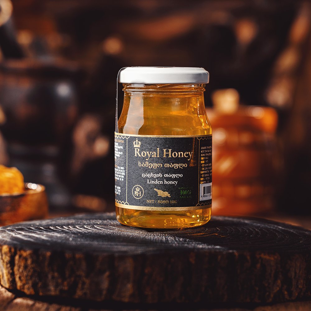Linden honey 160 gr - Royal Honey