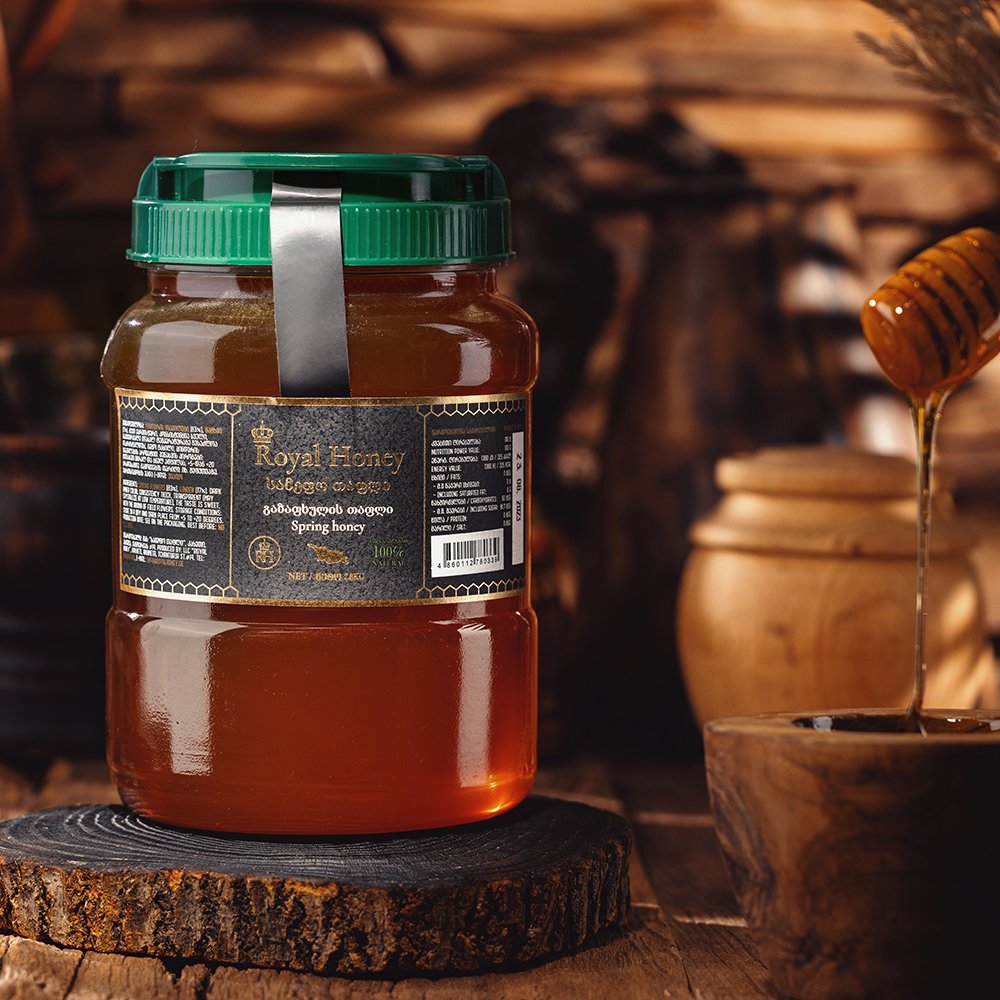 Spring honey 2.8 kg - Royal Honey